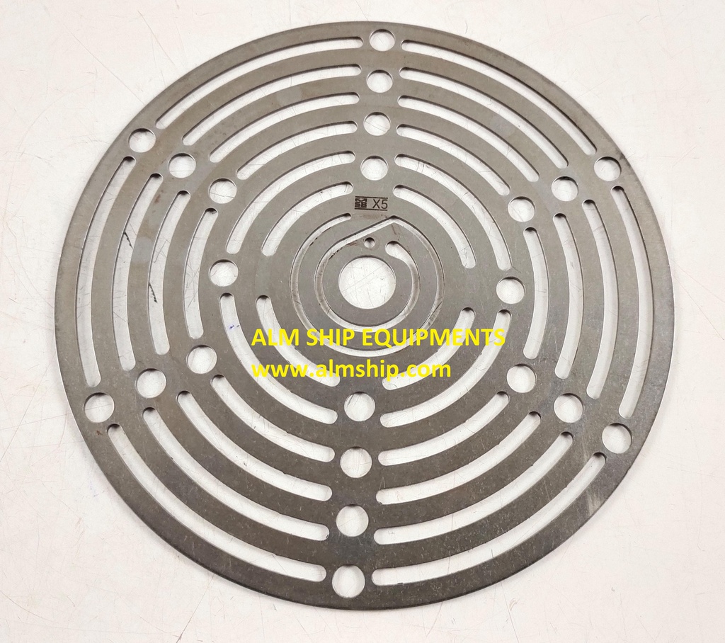 1st Stage Valve Plate with Hole for Sulzer 3-K-160-2-A Compressor |ALM